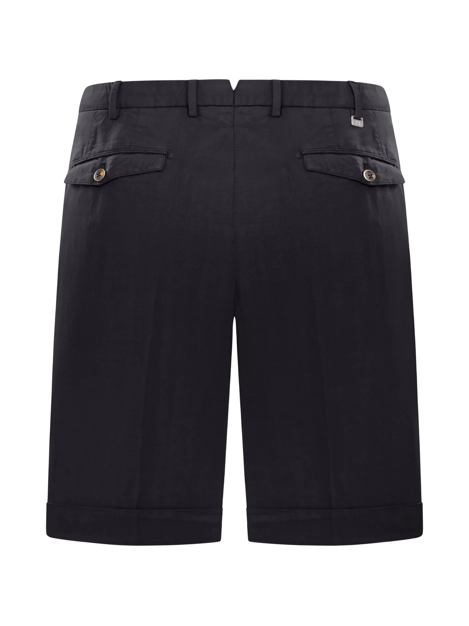 Шорты PT Torino Pleated cuffed shorts, размер 50, black/black — фото 1