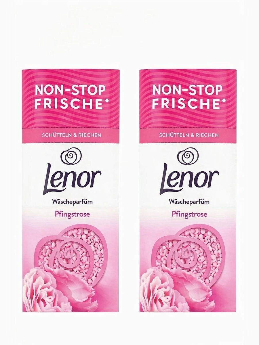 Lenor Pfingstrose Hibiskusblte Парфюм для стирки в гранулах 2 шт х 155 г Пион и гибискус, 310 г