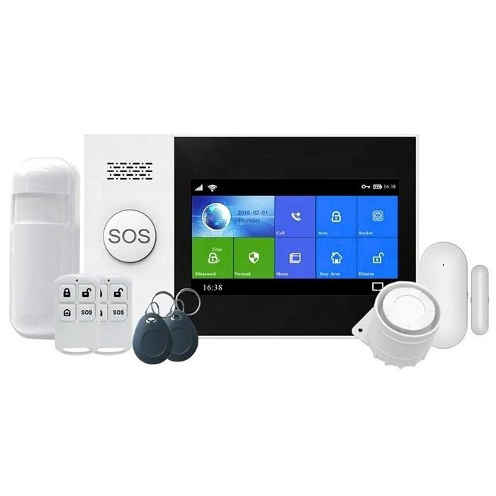 Комплект беспроводной GSM и Wi-Fi TUYA сигнализации Proline сенсор-gsm