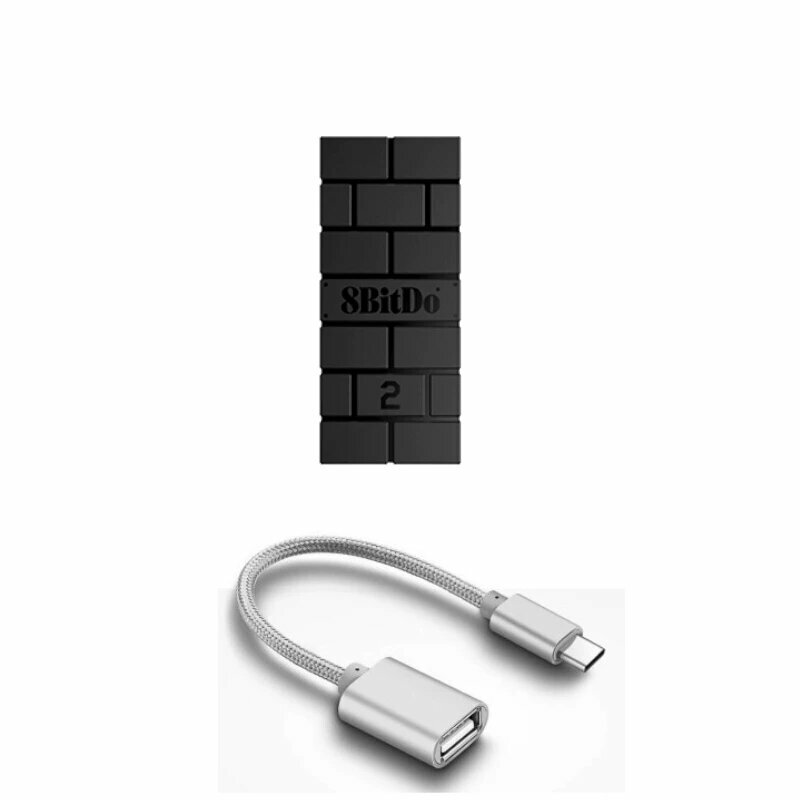 8Bitdo 2-е поколение USB беспроводной Bluetooth адаптер для ПК, Raspberry Pi, Nintendo Switch игровых контроллеров —