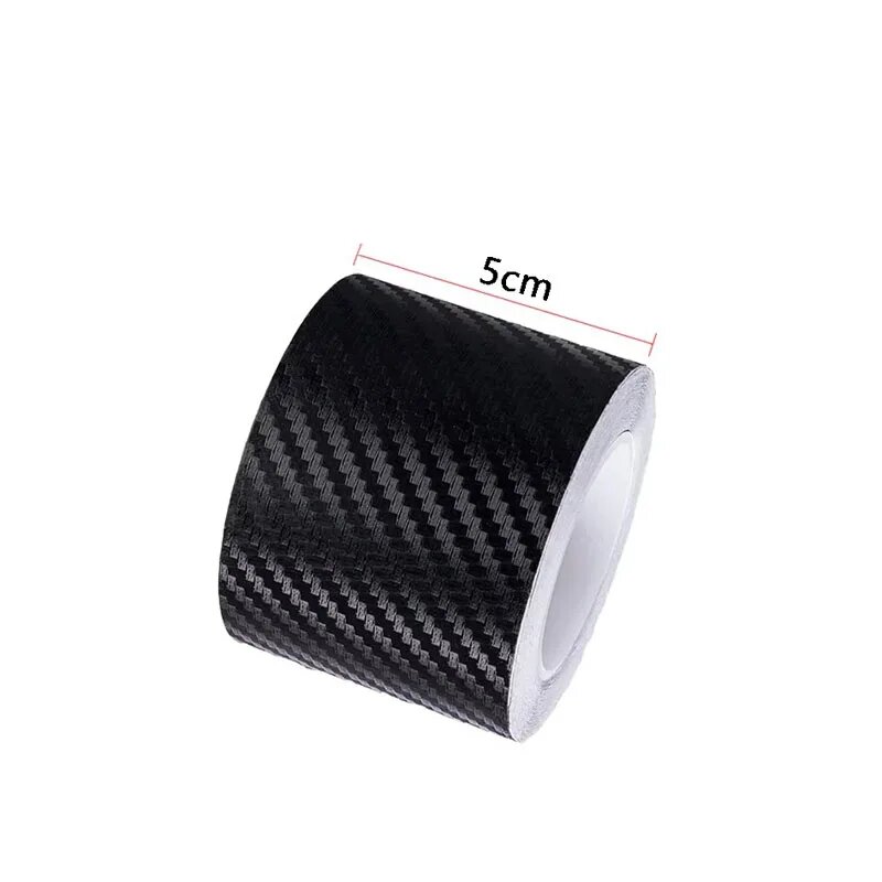 Карбоновая пленка 5см x 5м, Цвет: 1pcs-5cm