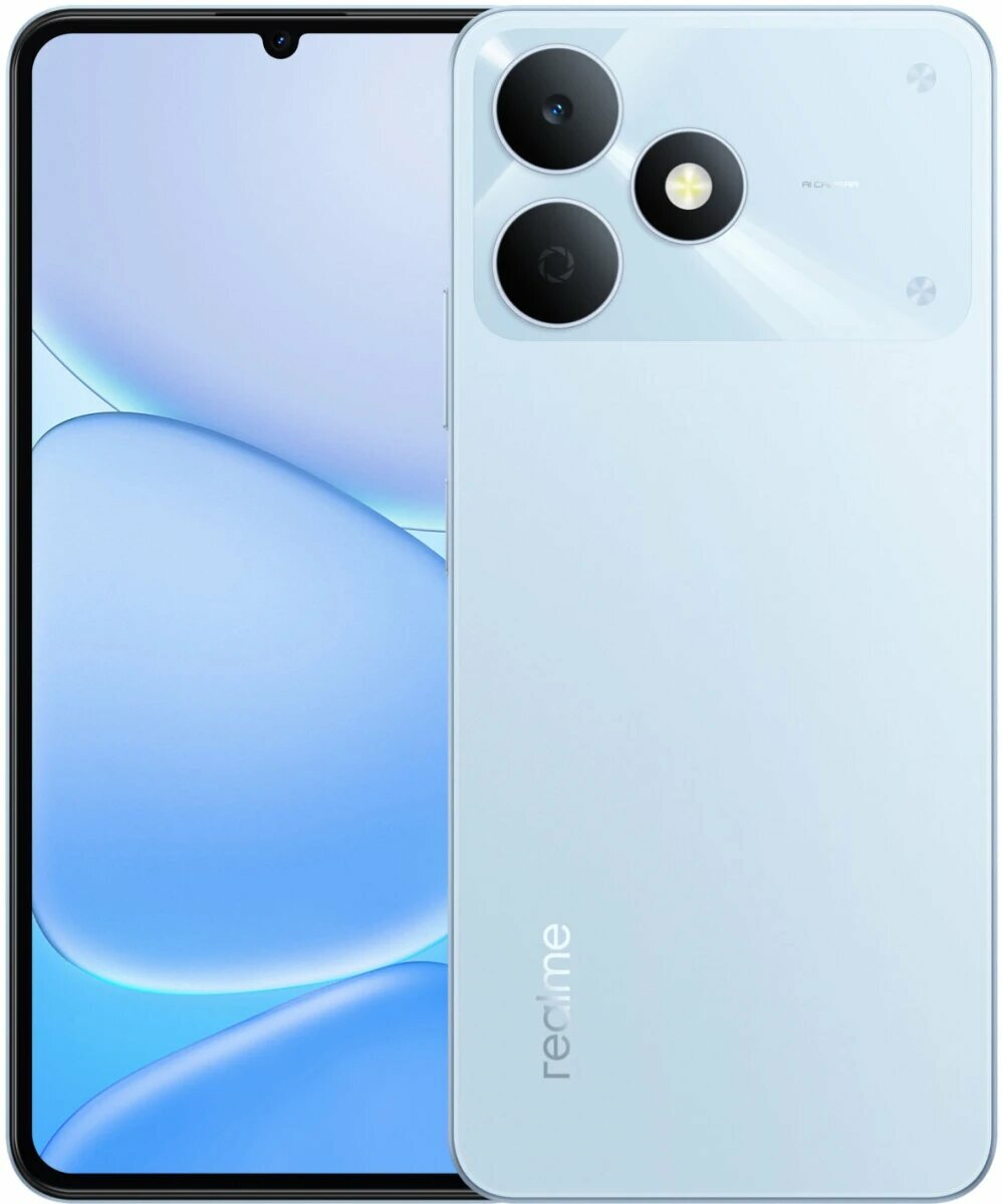 Смартфон Realme RMX5388 (Note 80) 4 + 64 ГБ Голубой
