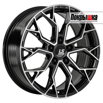 Диски литые LS FlowForming RC108 (BKF) 7.5х18/5х114.3 D67.1 ET45.0