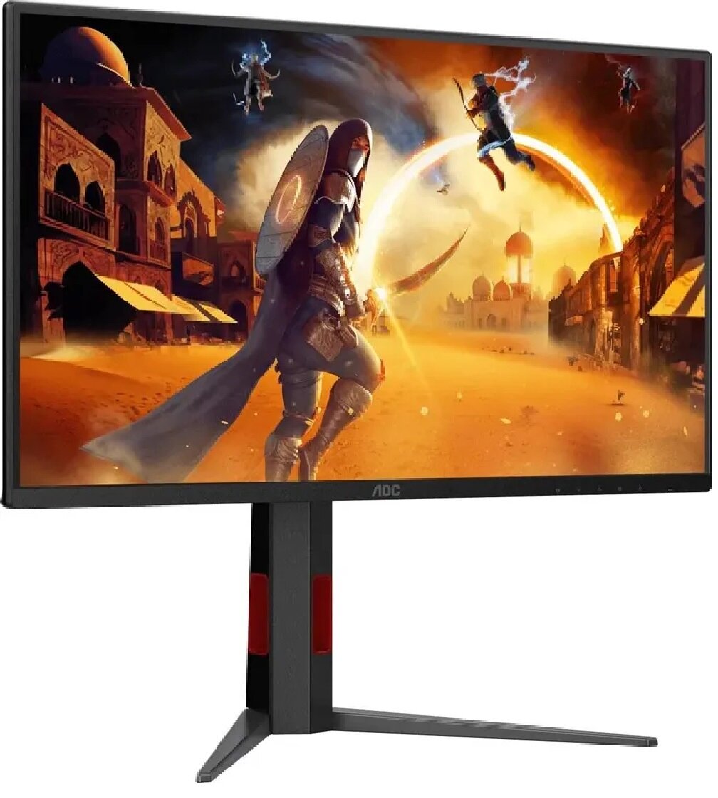 Монитор AOC 25G4S, 24,5", 16:9, IPS, FHD, 0,5ms, 400cd, 310Hz, HDMI, DP, HAS