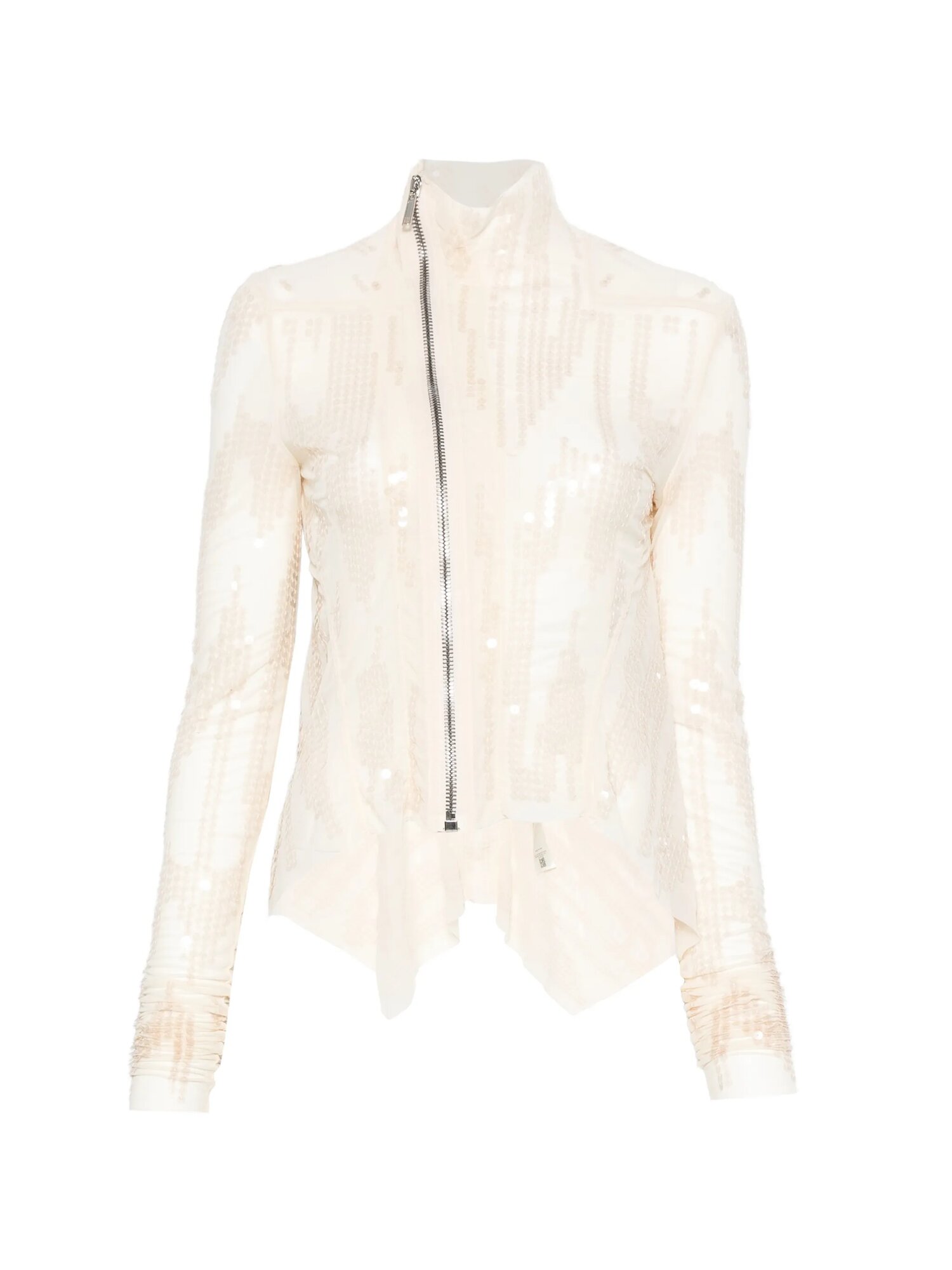 Куртка Sequin-embellished sheer jacket