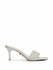 Мюли TWENTY FOURHAITCH Crystal-embellished braided mules, размер 37, Silver