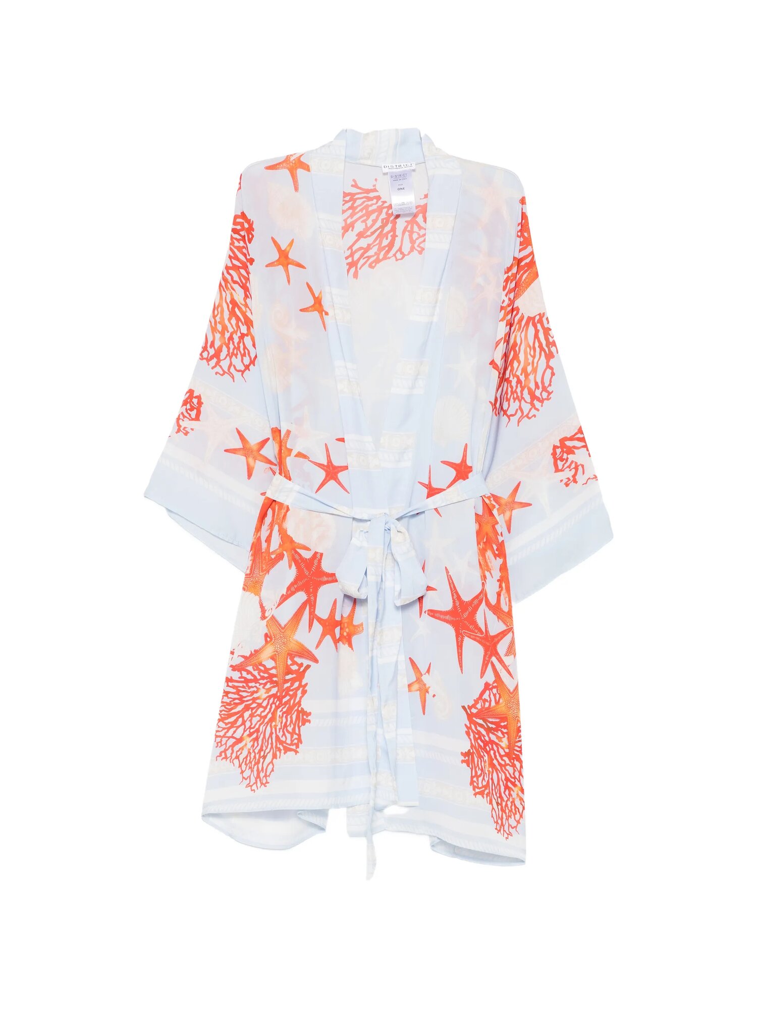 Пальто Starfish-print wrap coat