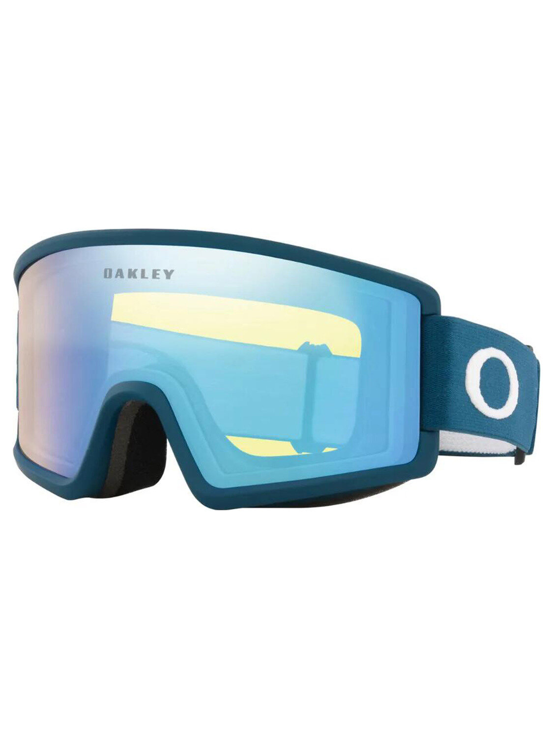 Горнолыжные очки Oakley Target Line Poseidon Hi Yellow 24/25 синий, для мужчин , Синий