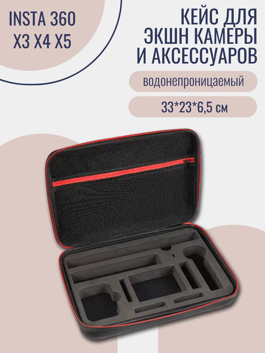 Кейс для экшн камеры Insta360 X3 X4 X5 / Бокс для хранения камеры