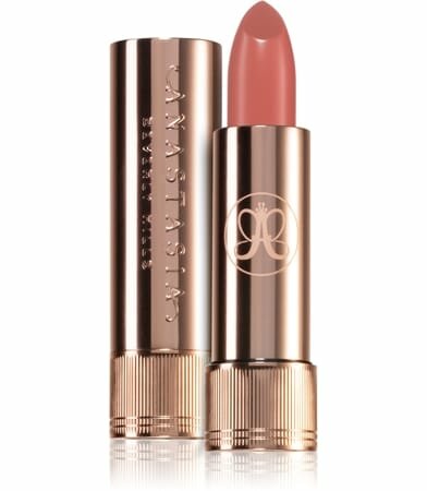 Губная помада anastasia beverly hills satin lipstick, оттенок hush pink, 3 г