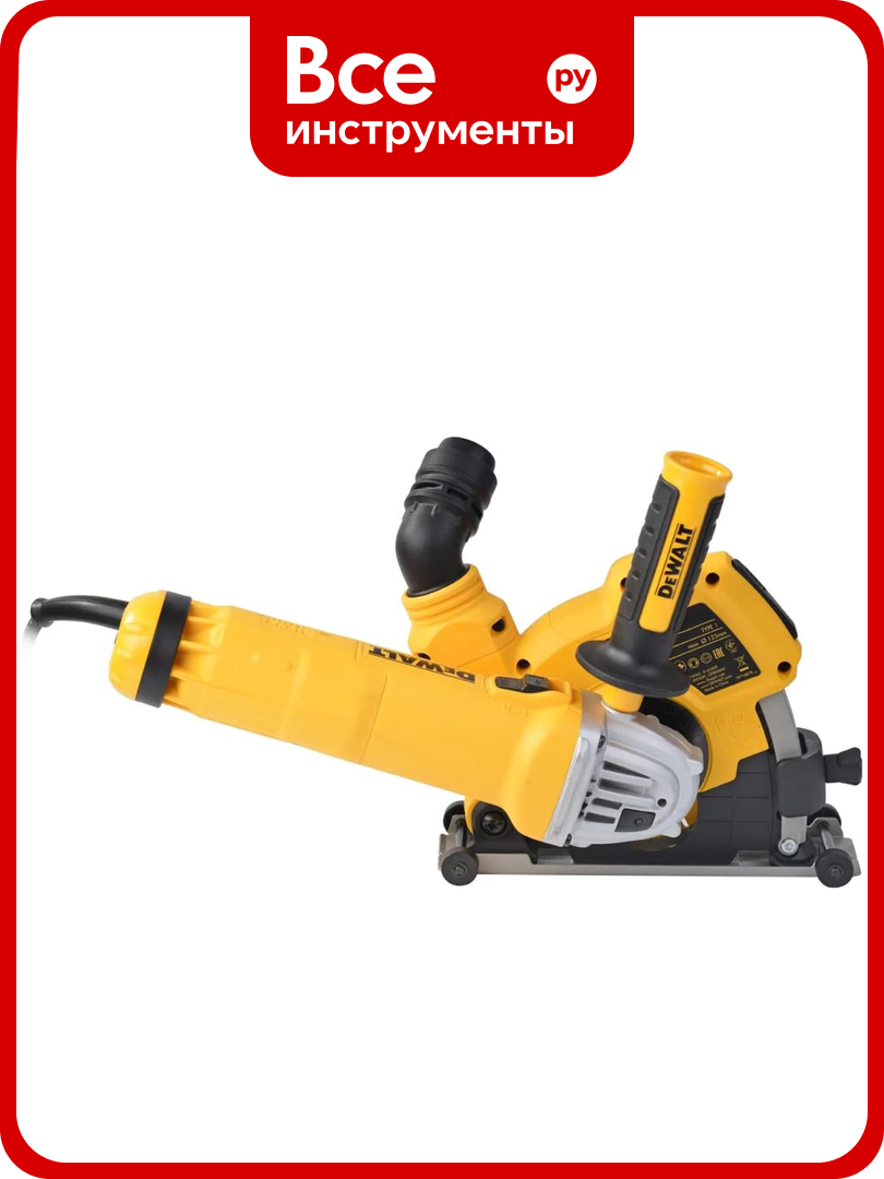 Штроборез Dewalt DWE46107, 1400 Вт, 125 мм, 11500 об/мин DWE46107-QS