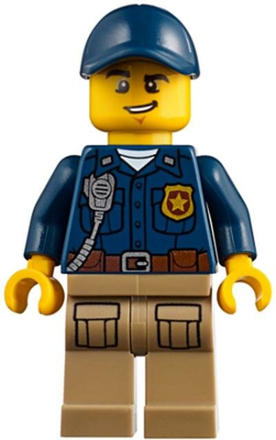 Минифигурка Lego cty0855 Mountain Police - Officer Male