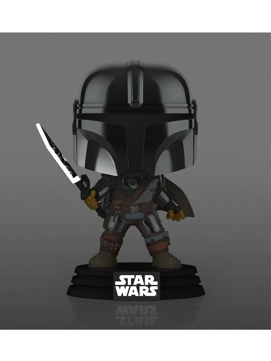 Фигурка Funko POP! Mandalorian with darksaber 491 \ Мандалорец \ Звездные войны