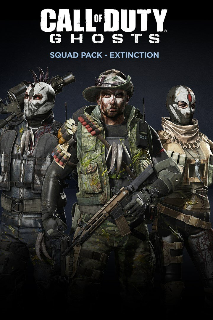 Call of Duty®: Ghosts - Squad Pack - Extinction — Squad Pack Extinction — дополнение (DLC) для Xbox / Microsoft Store · Xbox One, Xbox Series X|S · цифровой ключ · нужна базовая игра