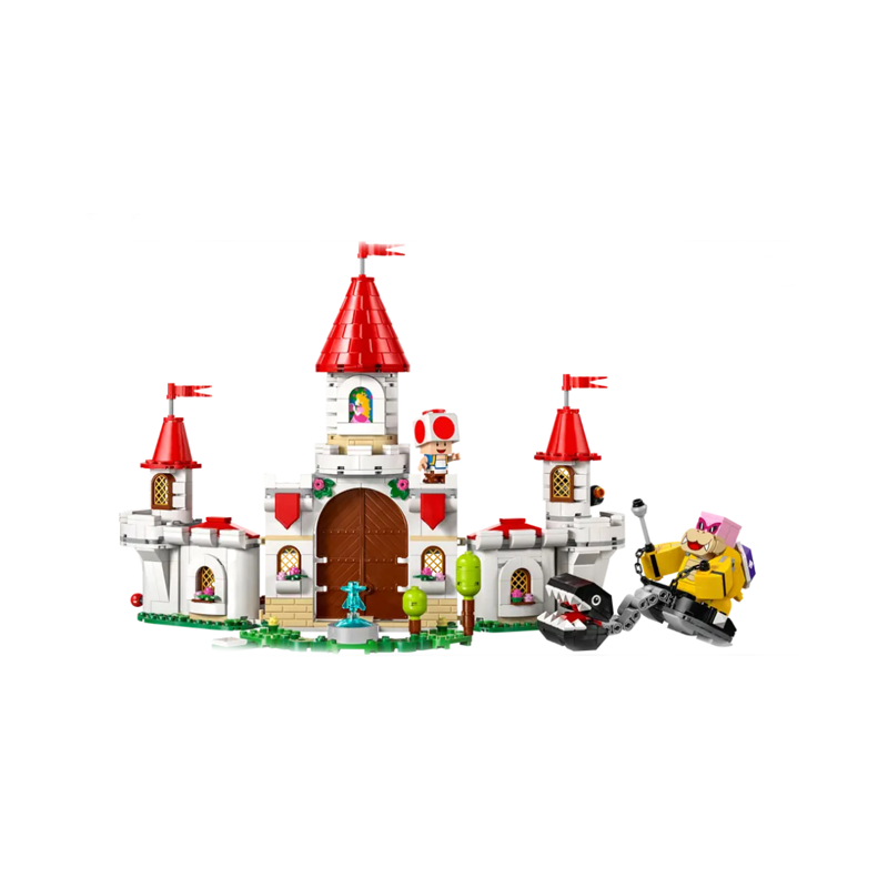 Конструктор унисекс LEGO Super Mario Битва против Роя! Замок Принцессы Пич 738 деталей 71435 552628475