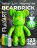 Мишка с красками Bearbrick
