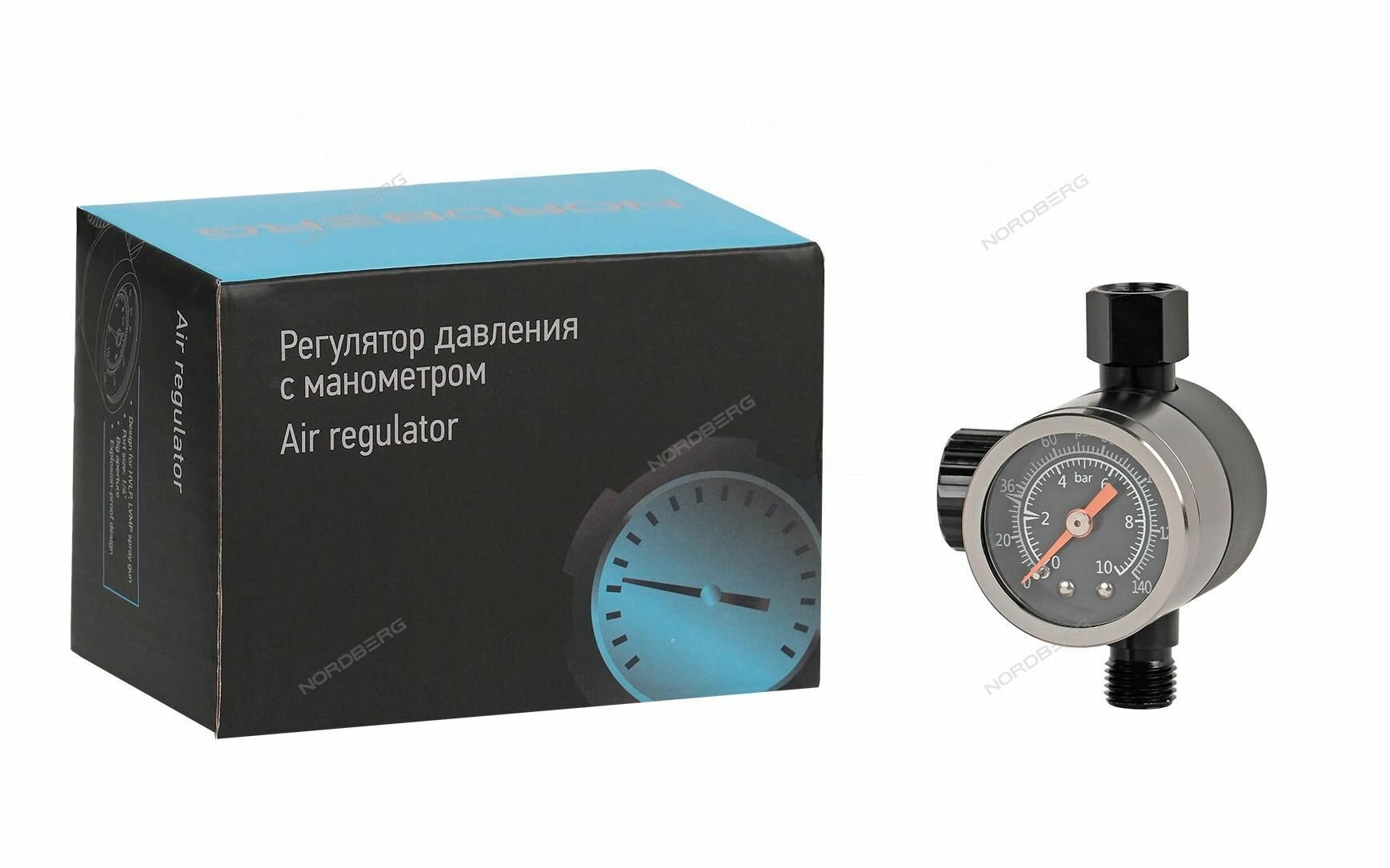 Редуктор воздушный на краскопульт профи NORDBERG NP8004