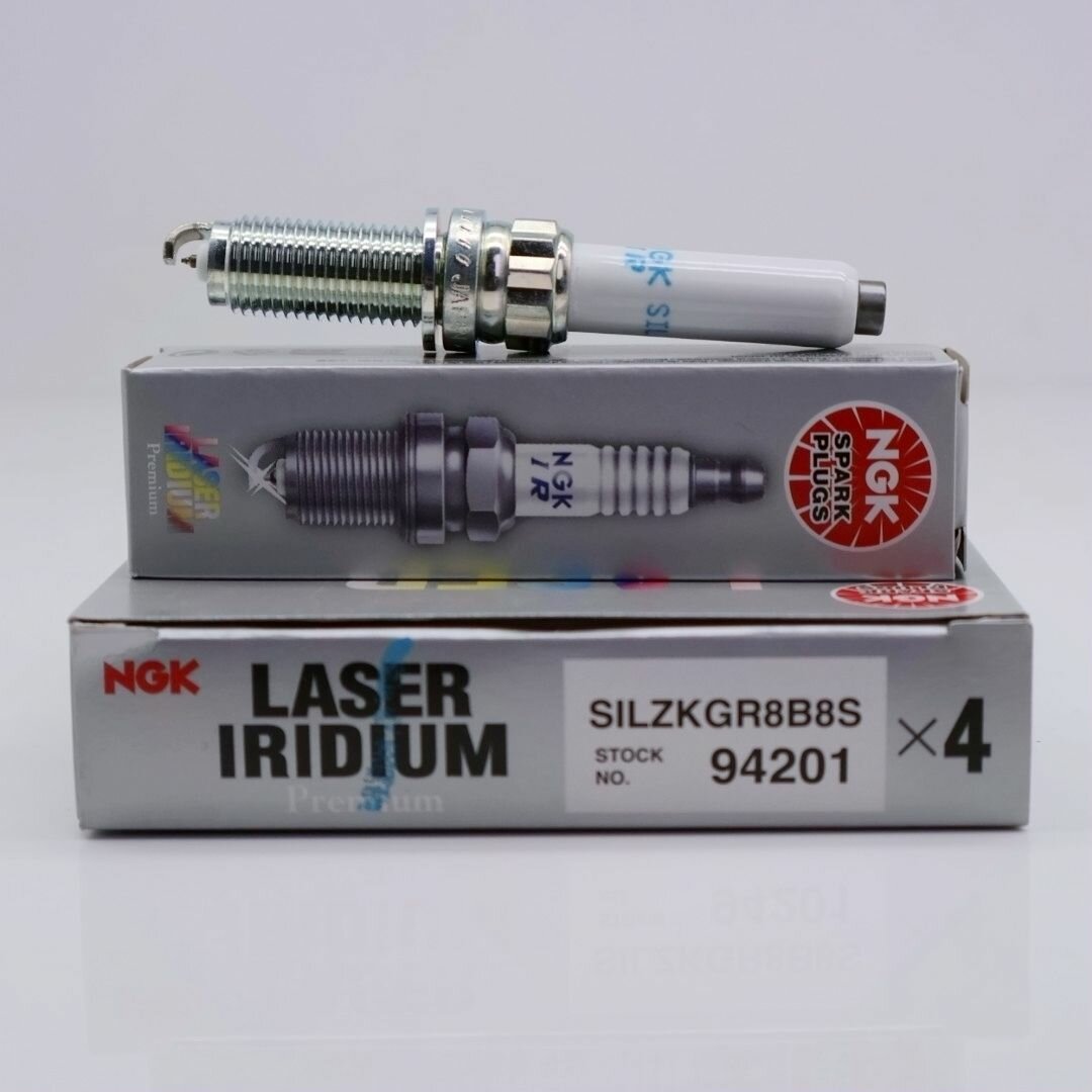 Оригинальный NGK свечи зажигания SILZKGR8B8S/94201 4 шт Для BMW 1/2/3/4/5/6/7 Series, X1/2/3/4, Mini Cooper. OE:0041666