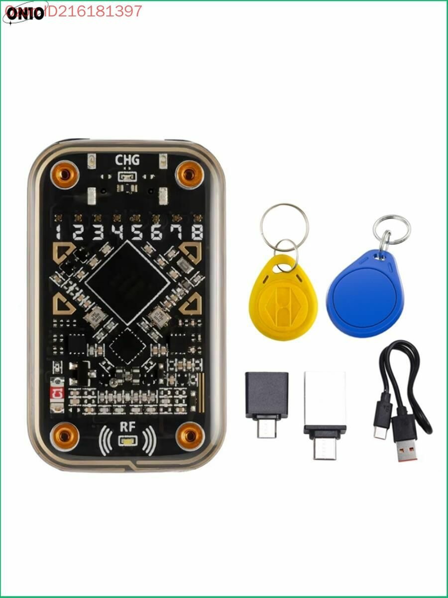 RFID Умный Считыватель Чипов + Брелок CUID/5200 Chameleon Ultra Для Эмуляции Бесконтактных Смарт-Карт 125 КГц 13,56 МГц. Decode.