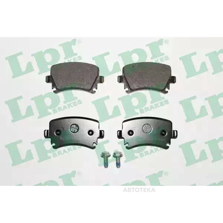 Колодки тормозные AUDI A3/A4/A6/SKODA OCTAVIA/YETI/VW GOLF/PASSAT задние LPR 05P1219