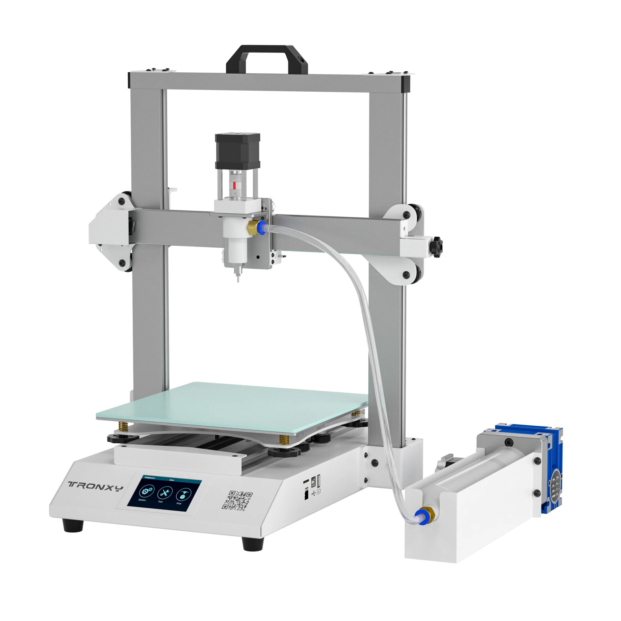 3D-принтер керамической глины Tronxy Moore 2 Pro с эксклюзивным направляющим рельсом OSG Dual Core для высококачественного печати и 32-битной тихой материнской платой