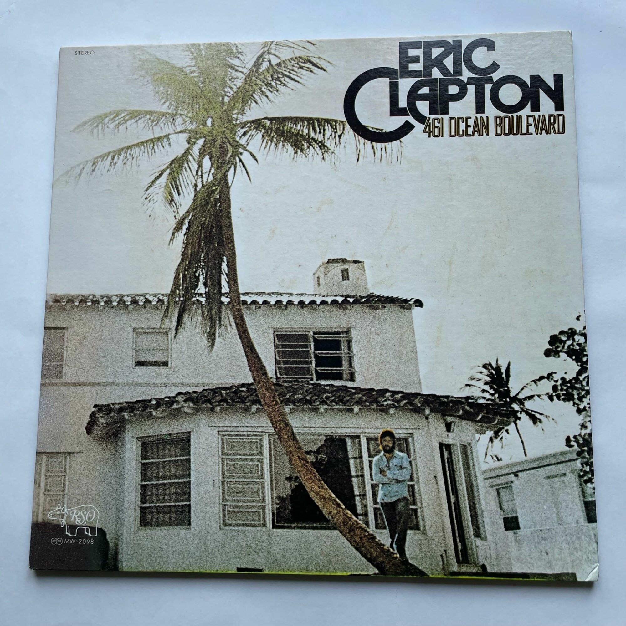 Винтажная виниловая пластинка LP Eric Clapton 461 Ocean Boulevard (Япония 1974) (Без Оби)