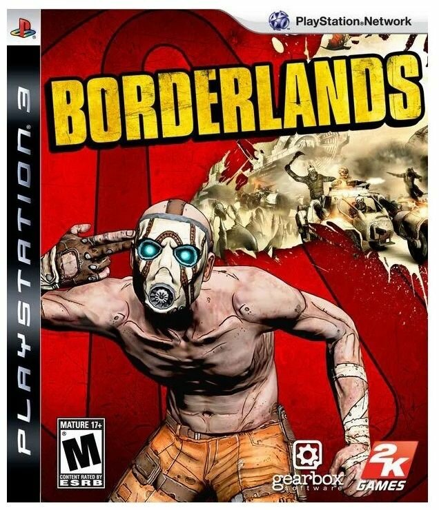 Игра Borderlands. Издание на диске. Английская версия на ps3.