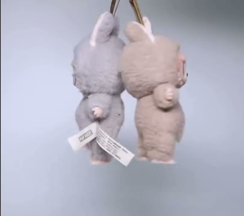 Игрушка-сюрприз "LABUBU EXCITING MACARON", мягкая, во всех цветах радуги — фото 1