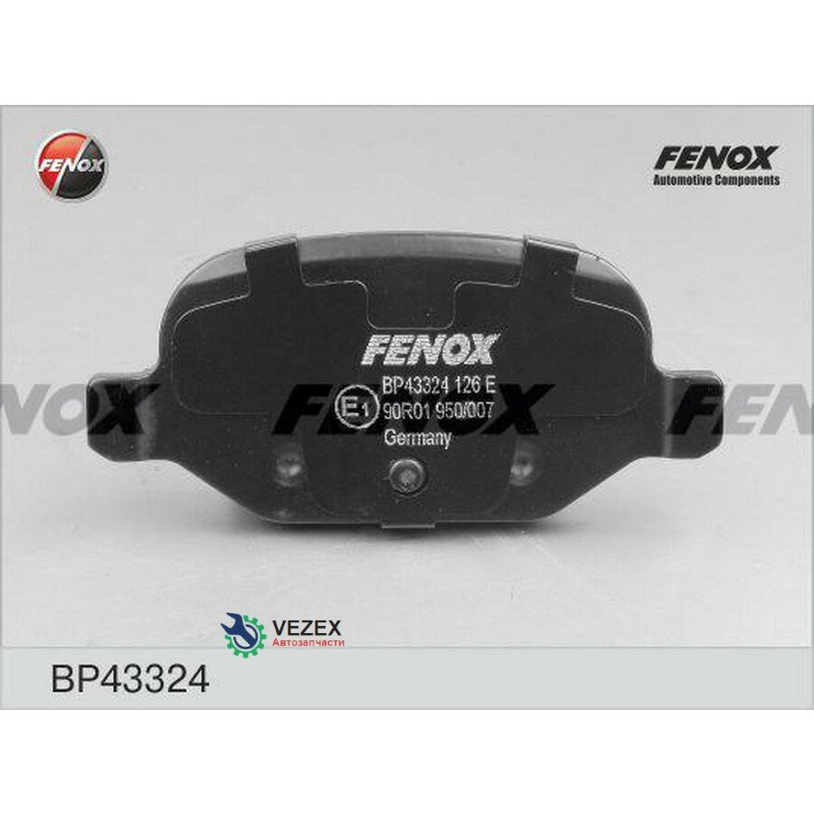 FENOX BP43324 Колодки тормозные дисковые
