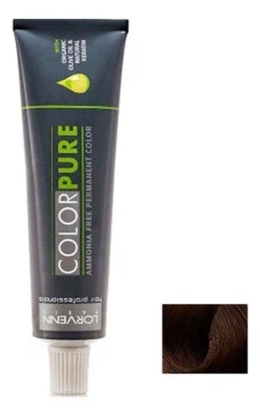 Краска для волос Lorvenn Color Pure Ammonia Free безаммиачная, 6