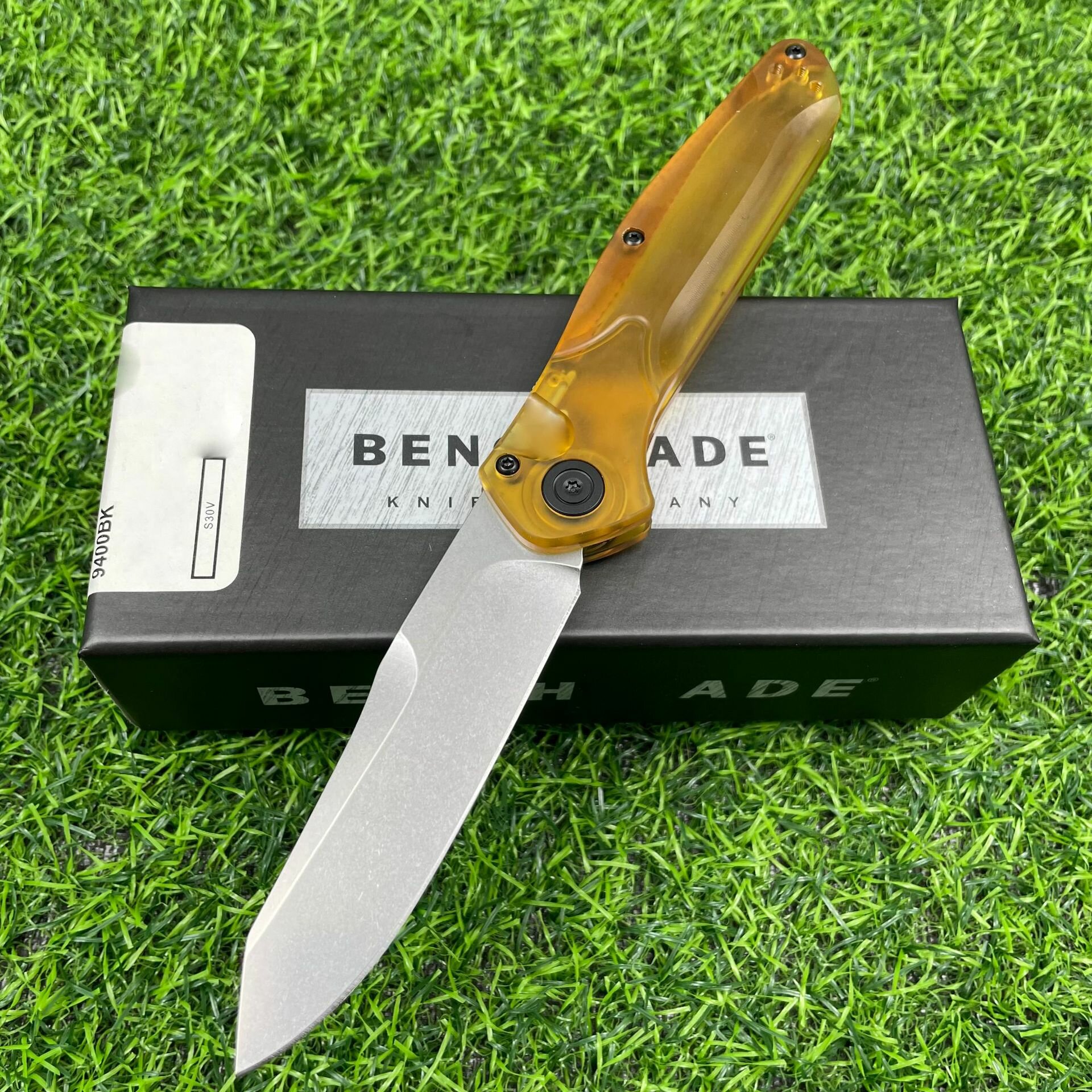 Benchmade9400 Премиальный складной нож с точной обработкой CNC, рукоять из алюминия PEL, портативный карманный нож для нарезки фруктов