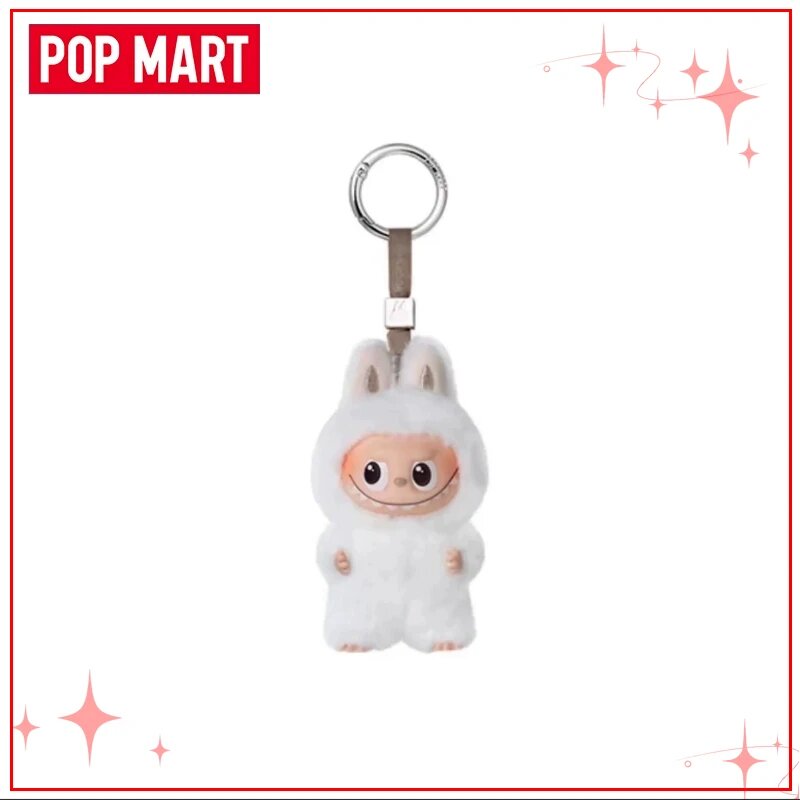 POP MART Labubu V4 The Monsters Pin for Love Series фигурка Белый, V4- H