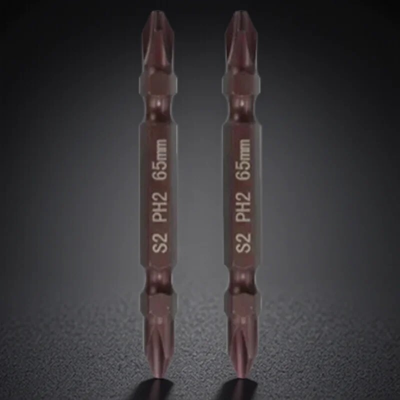 Магнитные биты S2 PH2 65mm, 2шт.