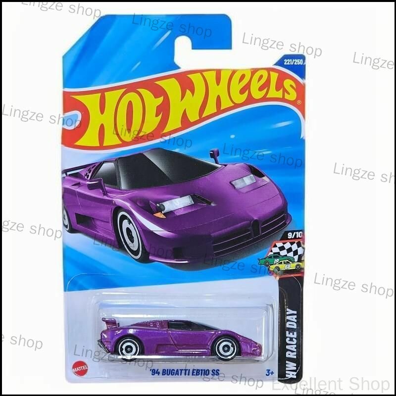 Машинка Mattel HOTWHEELS 2025 L CASE 1/64 Car 94 BUGATTI EB110 SS 2025-221