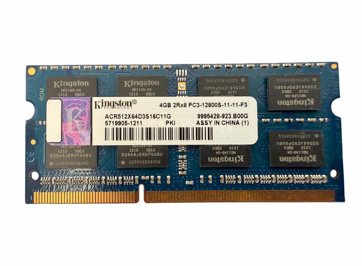 Оперативная память Kingston DDRIII 4Gb ACR512X64D3S16C11G