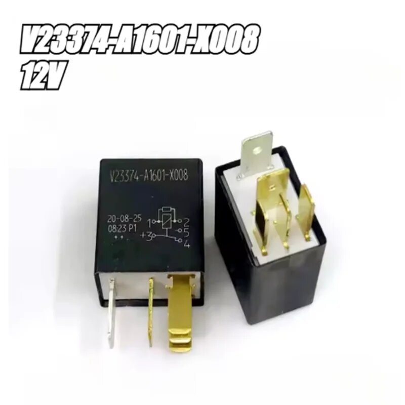 ( оригинал) 2 шт./лот реле: V23374-A1601-X008 12 В 5-контактное автомобильное реле