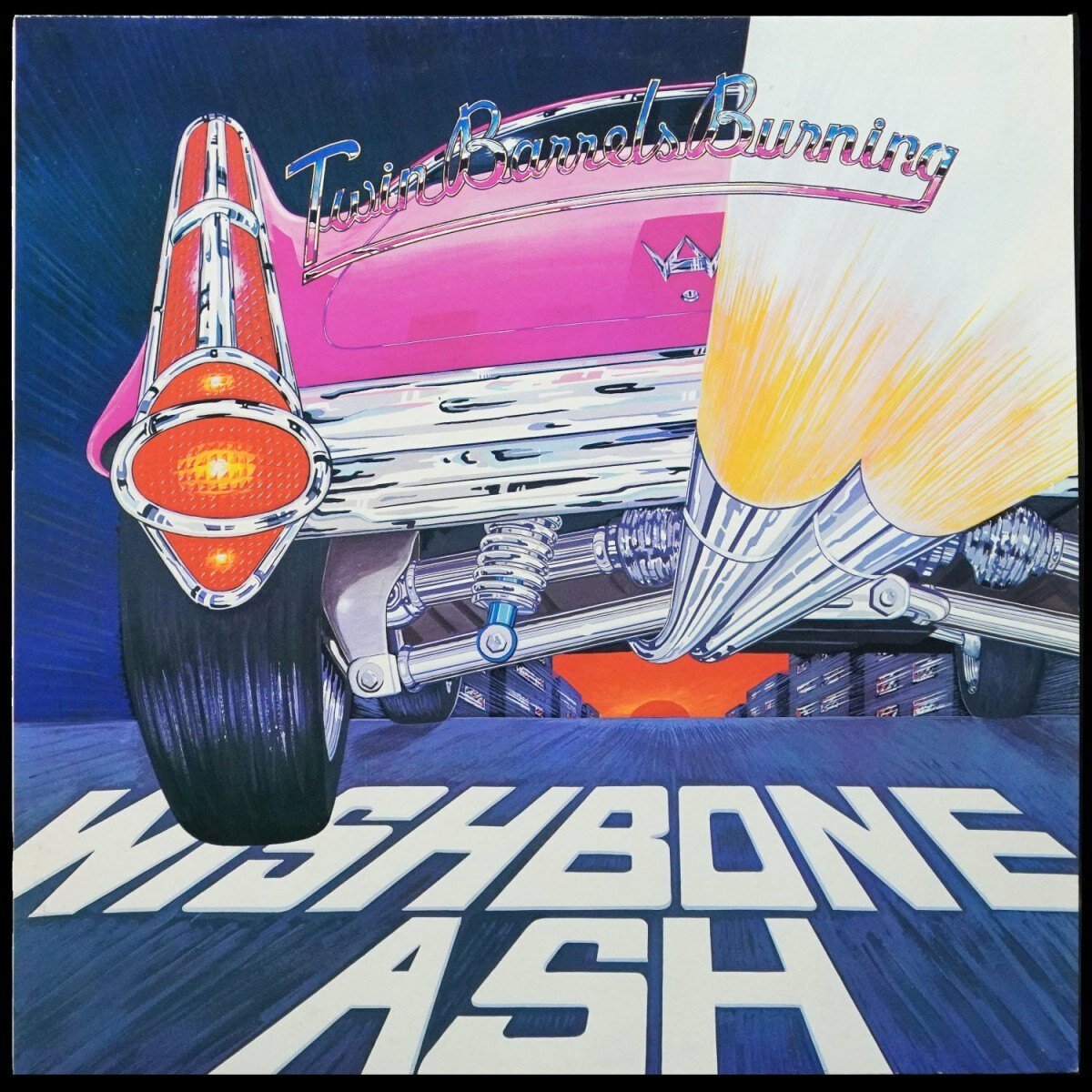 Виниловая пластинка Metronome Wishbone Ash – Twin Barrels Burning