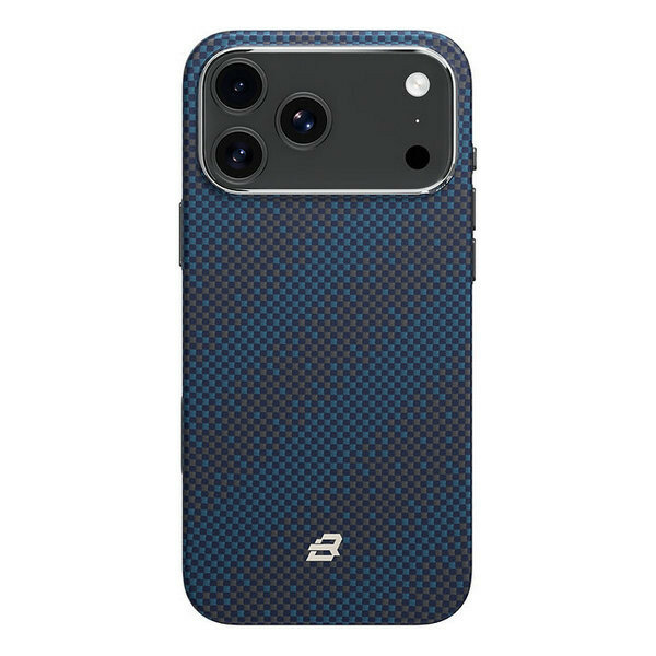 Чехол BlueO Gilded Tactile Woven Galaxy Aramid Fiber Magnetic Case для iPhone 17 Pro Galaxy Blue (BL065-17pro-Blue)