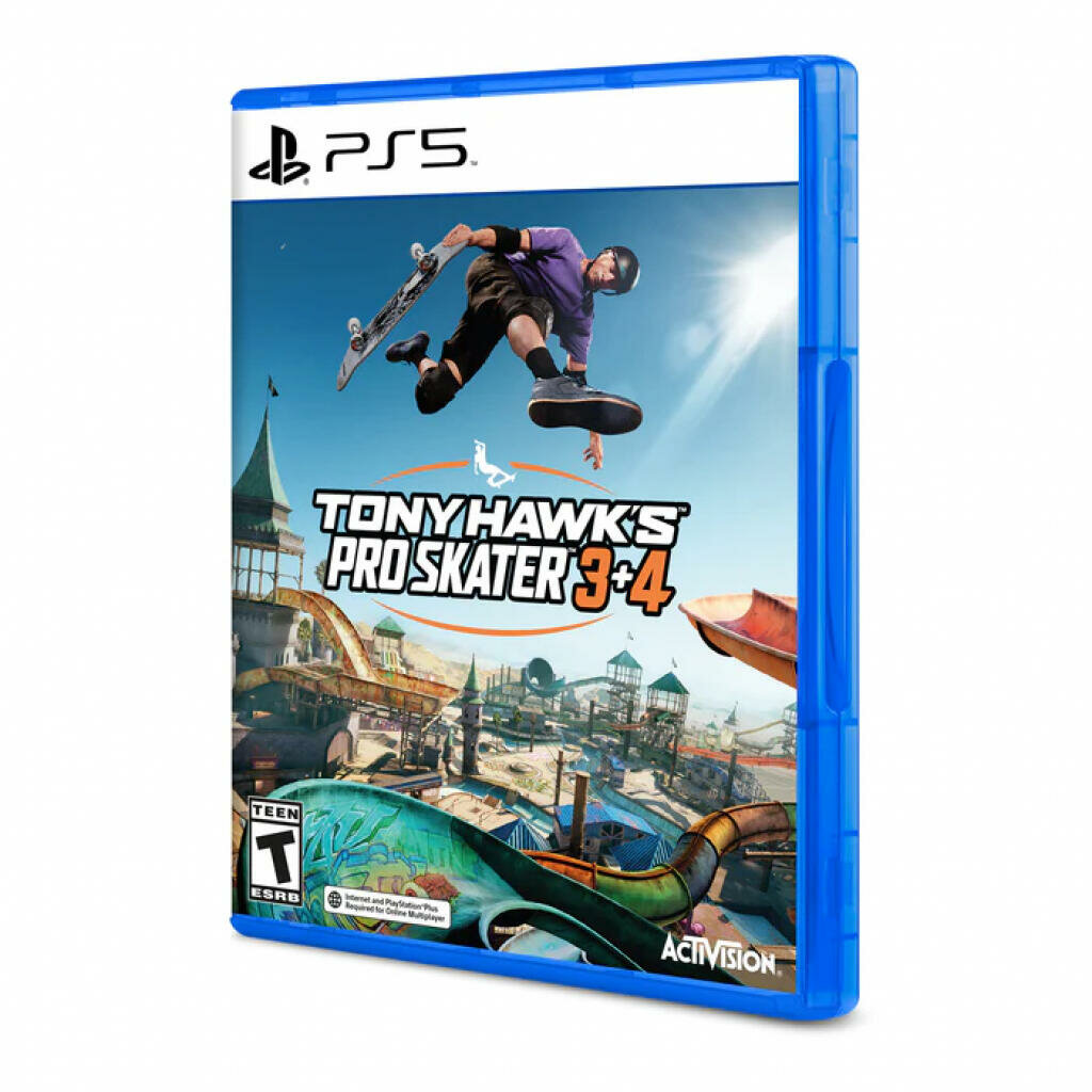 Игра Sony PlayStation 5 (PS5) - Tony Hawk’s Pro Skater 3+4, 12+, (на диске)