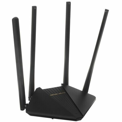 Роутер Wi-Fi AC1200, скорость соединения 1167 Мбит/с, цвет- черный