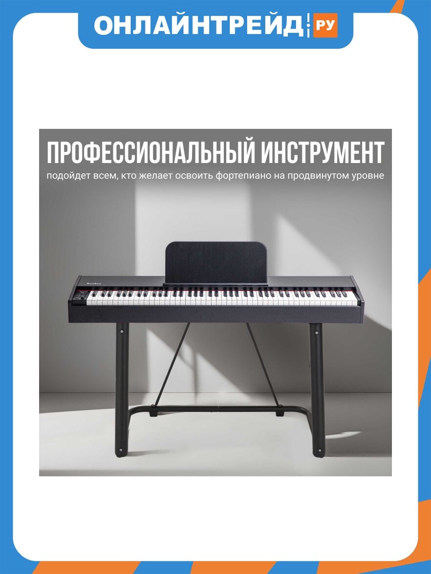 Цифровое пианино Tesler STZ-8805 Black