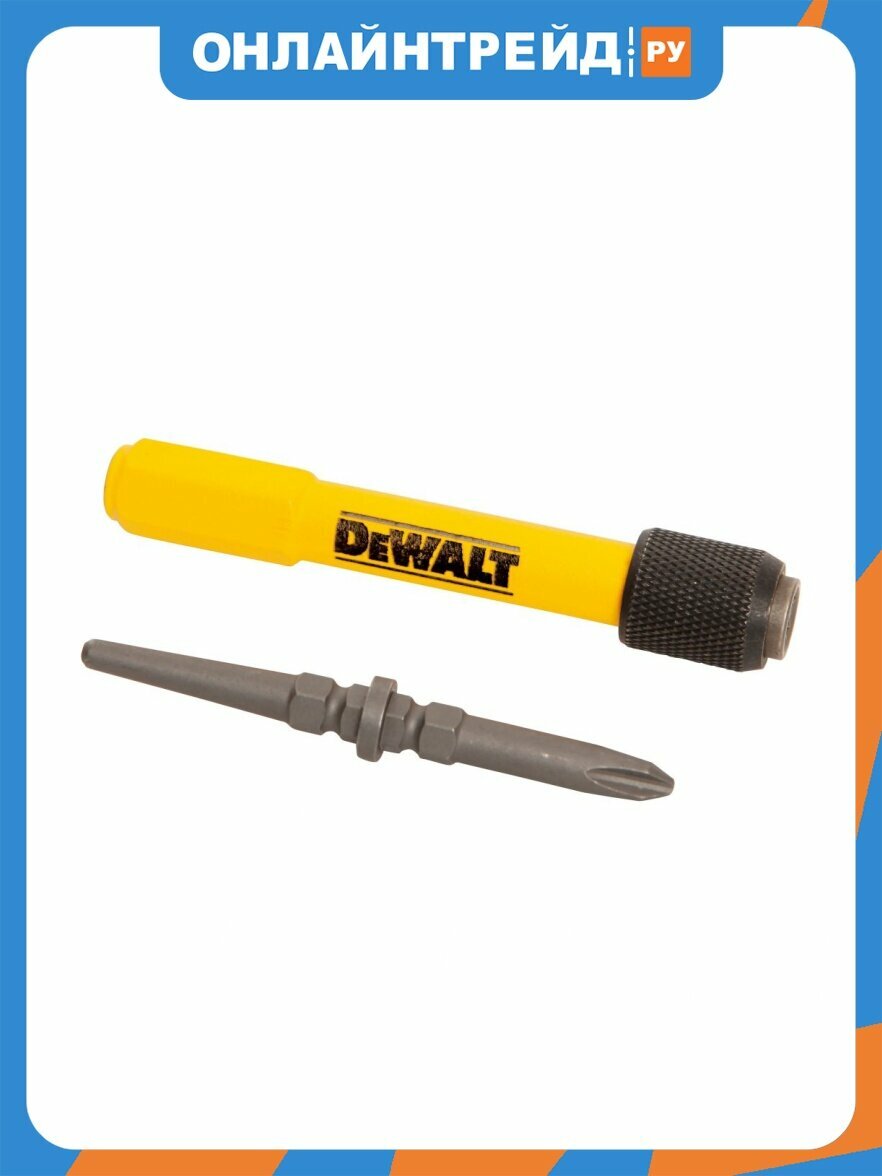 Добойник Dewalt DWHT58503, со сменными насадками 1/32-3/32" и PH2