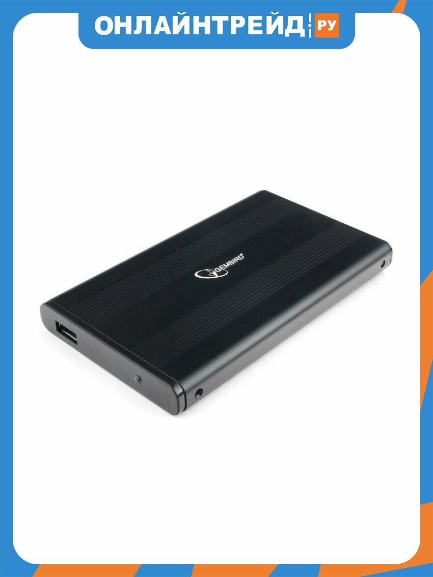 Внешний корпус для HDD 2.5" Gembird EE2-U3S-5, металл, черный, USB 3.0