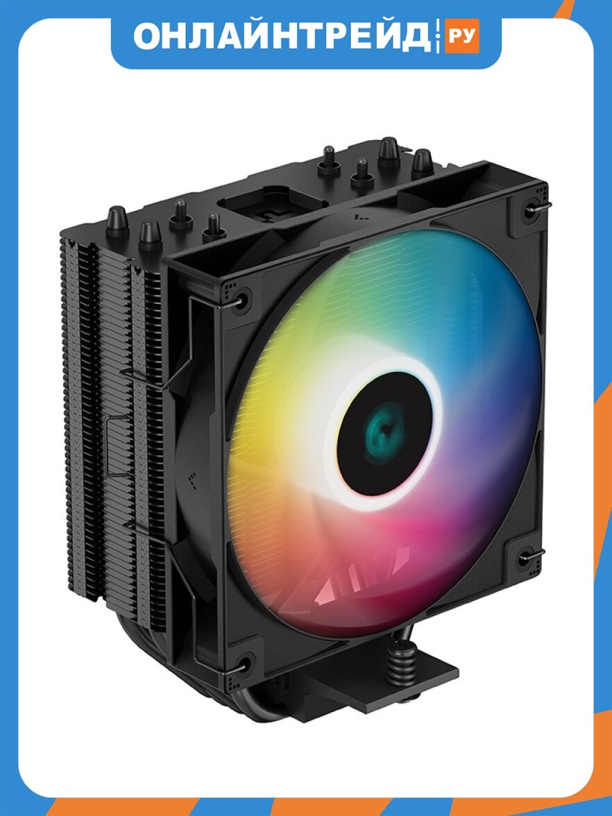 Кулер для процессора Deepcool AG400 BK ARGB (R-AG400-BKANMC-G-2)