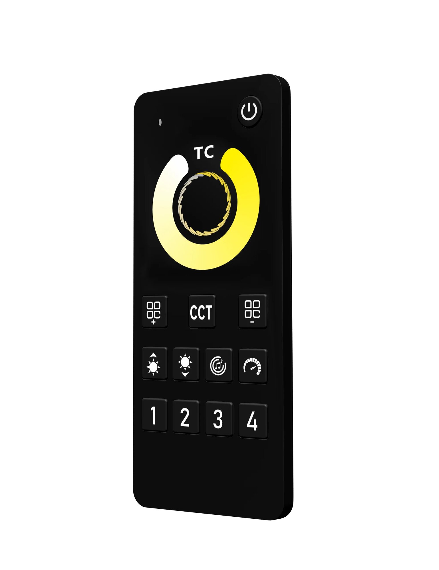 RGB контроллер AIPIN для светодиодной ленты Черный, 2.4G CCT Remote