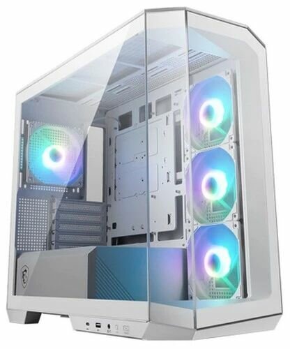 Компьютерный корпус MSI MAG PANO M100R PZ (306-7G24W28-HH9) белый - Mini Tower, Micro-ATX, USB 3.2 Gen 1 Type-A, USB 3.2 Gen 2 Type-C