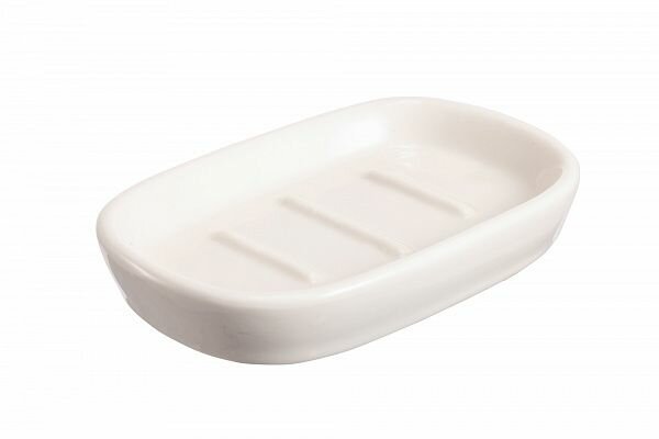 Мыльница FORA настольная Creamy, керамика 13x3x8,7