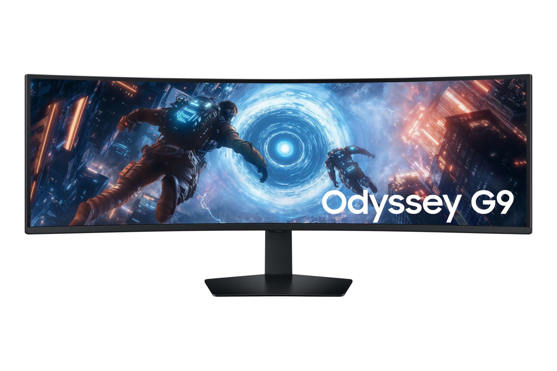 Монитор Samsung 49" S49FG916EI 1000R, VA, 32:9, DQHD, 1ms, 350cd, 144Hz, DP, HDMI, USB, HAS