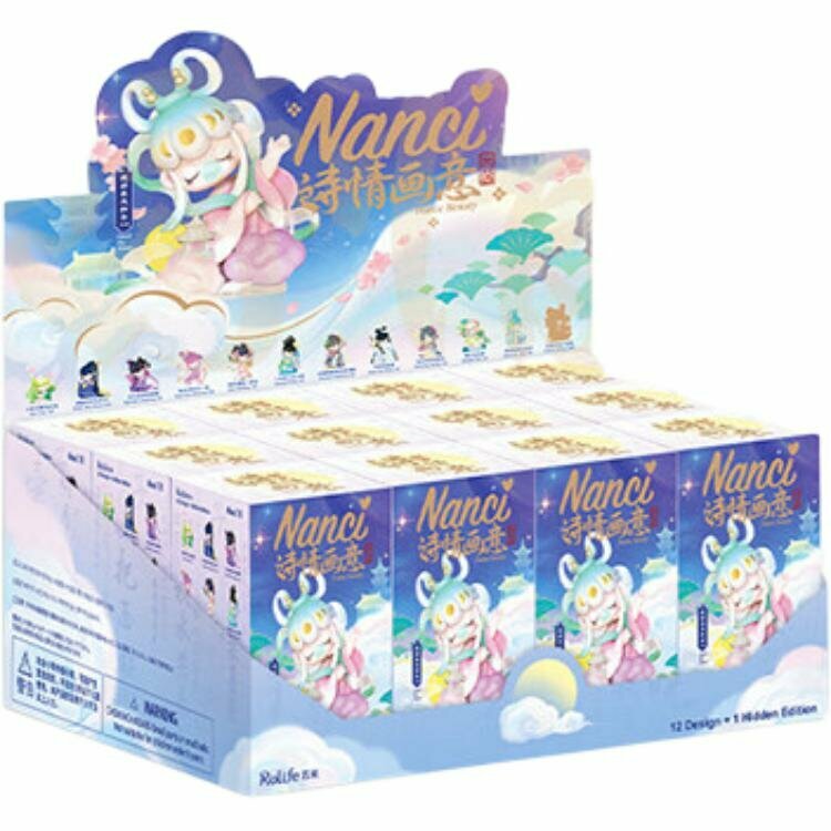 Rolife Akane Nanci Poetic Scenery Collection Babydoll Creative Mystery Boxes Single Mystery Box/Whole Box 12 Pcs