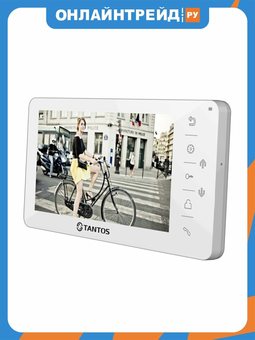 Видеодомофон Tantos Amelie (white)